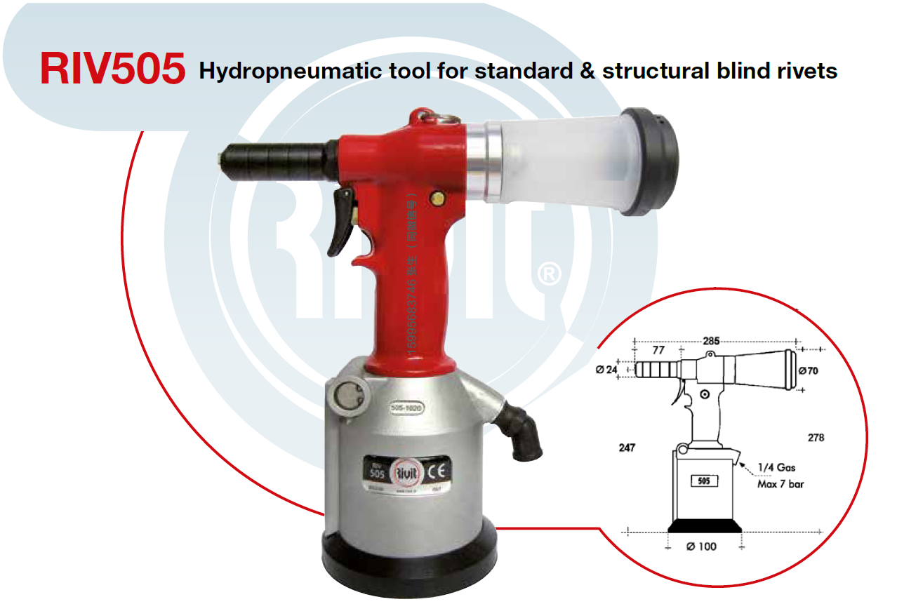 RIVIT-抽芯铆钉-blind revet --RIV 505